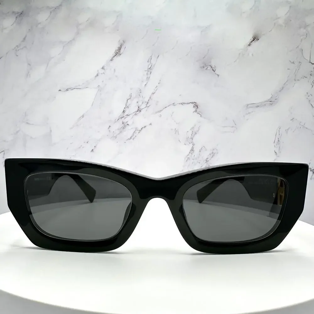 Miu Miu | Accessories | Miu Miu Sunglasses New Black Acetate Gold Metal ...